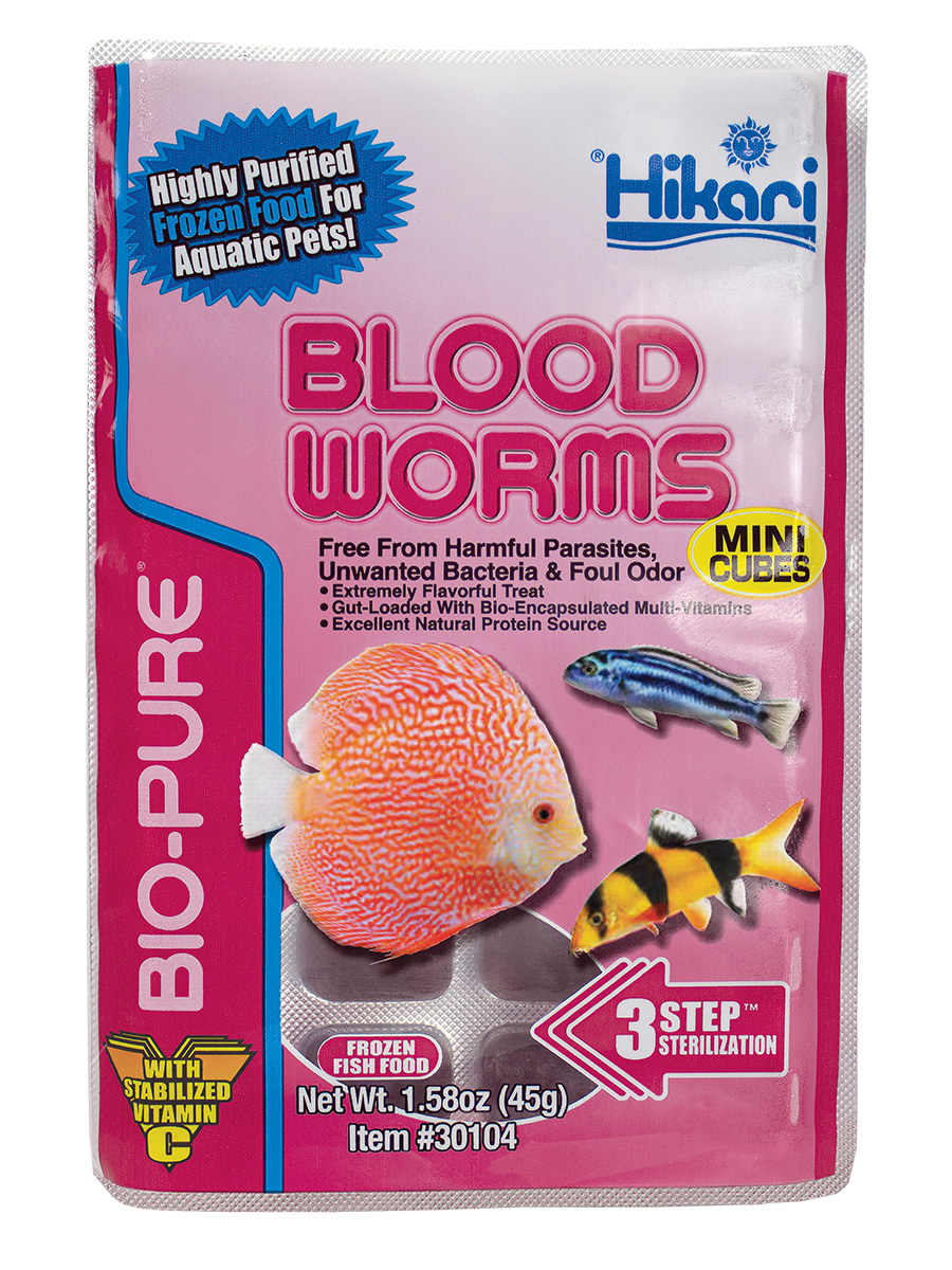 Bio-Pure® Frozen Blood Worms - Hikari Sales USA